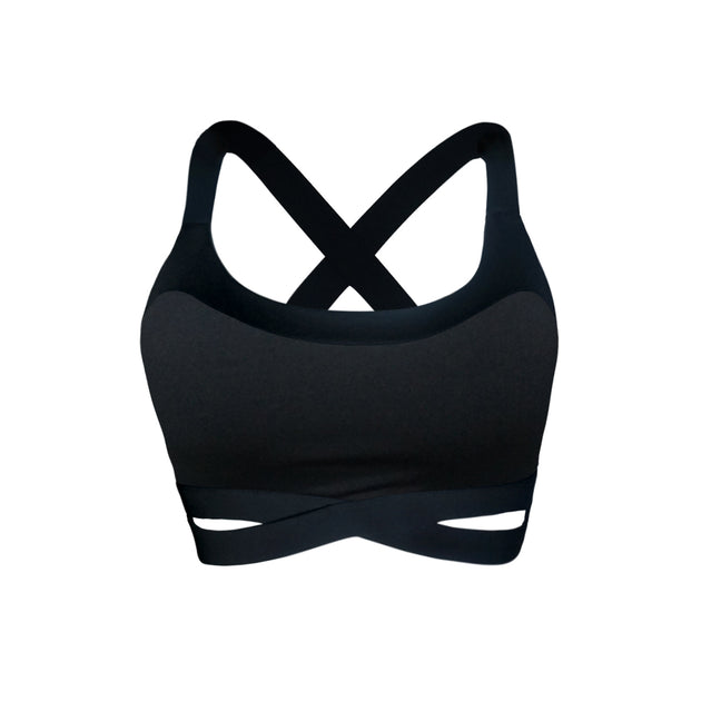 Cross Strap Sports Bra for Women